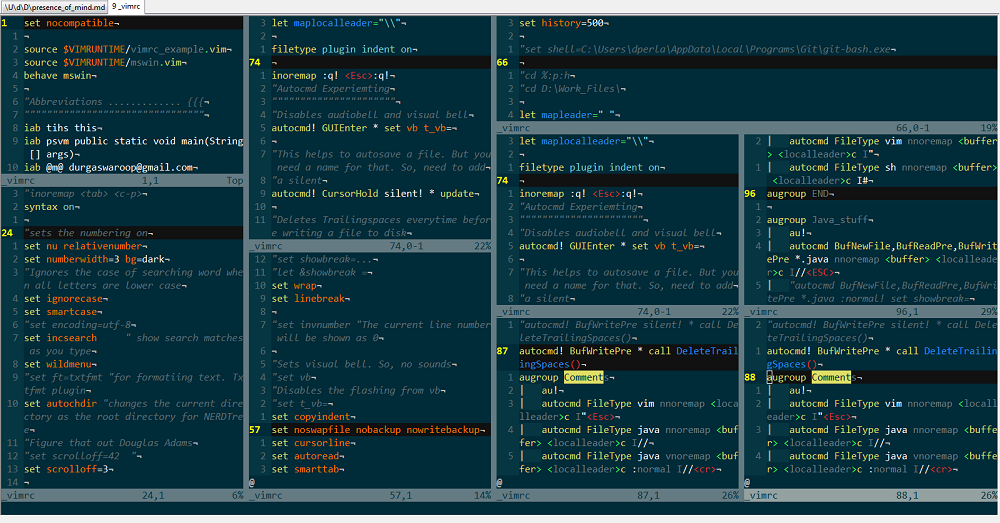 Multi Task In Vim With Panes FreBlogg